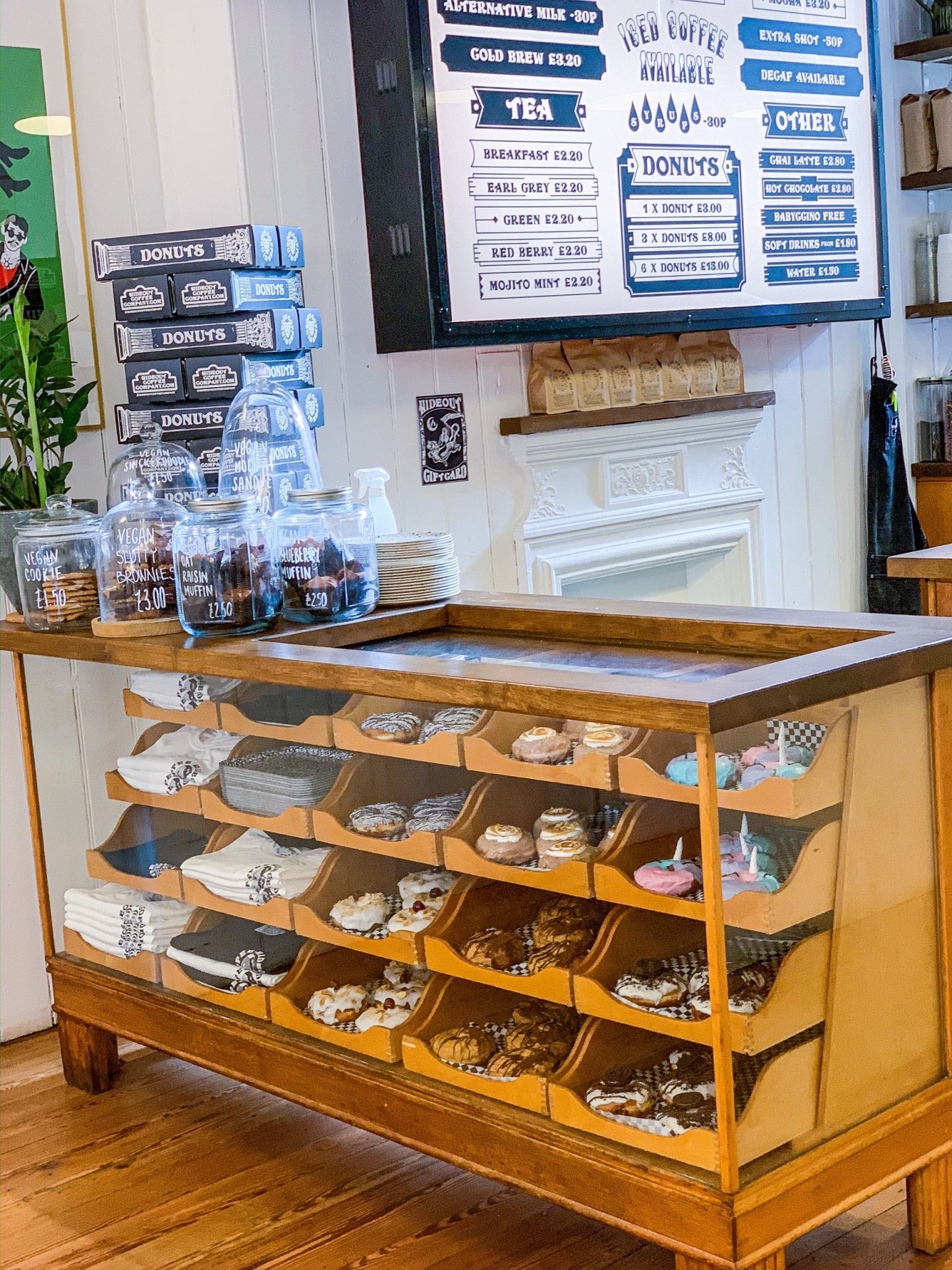 Donuts & Coffee at Hideout Coffee Co, Portsmouth - Kat Got Your Tongue?